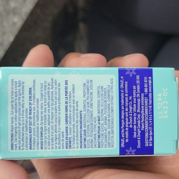 orajel | Other | Orajel Cooling Gel For Teething | Poshmark